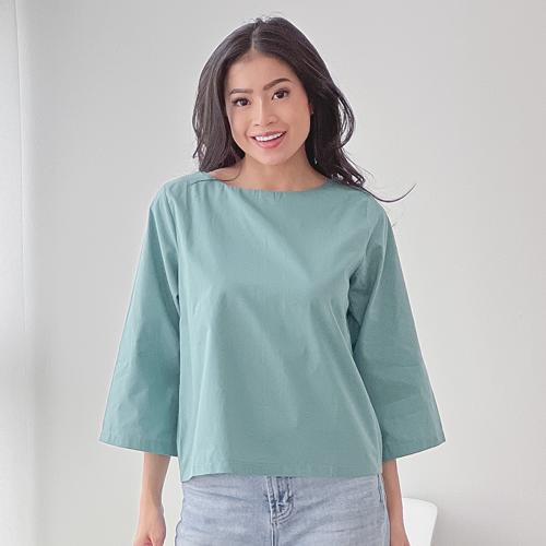 Jual ATASAN BLOUSE LENGAN 3/4 PAMELA - ATASAN VTA KATUN PREMIUM BLOUSE ...