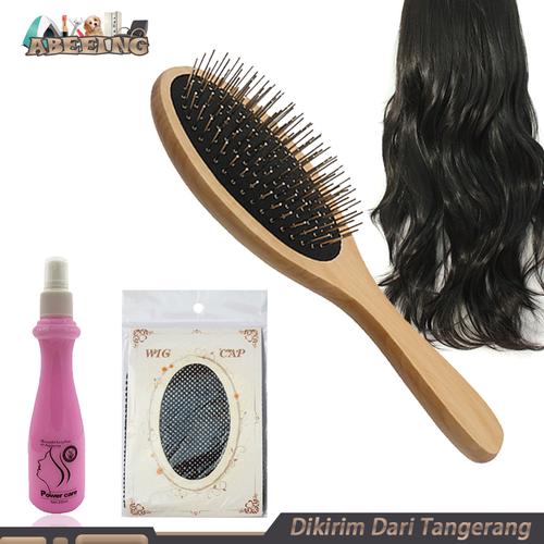 Jual Perawatan Rambut Palsu Sisir Wig Spray Vitamin Rambut Palsu Wig ...