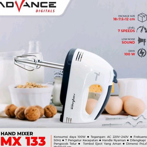 Jual hand mixer advance mx 133 automatic mixer electric pengaduk adonan ...