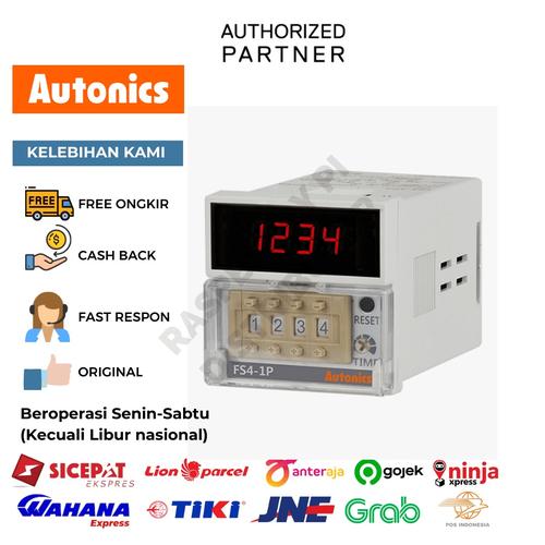 Jual AUTONICS COUNTER FS4-1P4 100-240VAC REPLACEMENT FS4A - Jakarta ...
