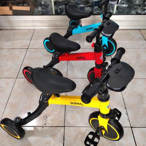 Jual sepeda anak roda 3 pmb T20-5 nuwa push bike tricycle balance bike ...