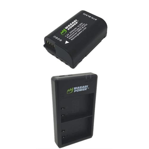 Promo Wasabi Power Battery for Panasonic DMW BLK22 S5 S5ii S5iix GH5ii ...