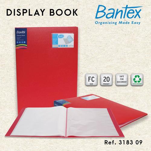 Jual DISPLAY BOOK BANTEX PP DISPLAY BOOK FC 20 POCKETS 3183 - 63 ...