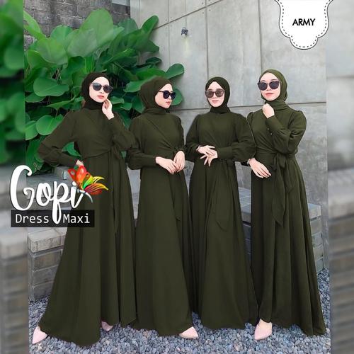 Jual Maxi Dress Wanita Baju Seragam Bridesmaid Gaun Pesta Nikahan ...
