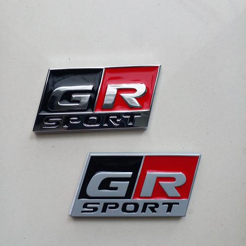 Jual Emblem GR Sport Dan GR Gazoo Racing Toyota Bahan Metal Eksterior ...