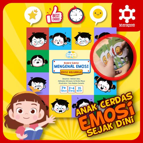 Promo Board Game Mengenal Emosi Edisi Keluarga (Parenting) Anak Toys ...