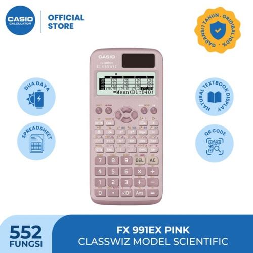Jual Kalkulator CASIO FX-991EX - Scientific Calkulator 991 EX - Hitam ...
