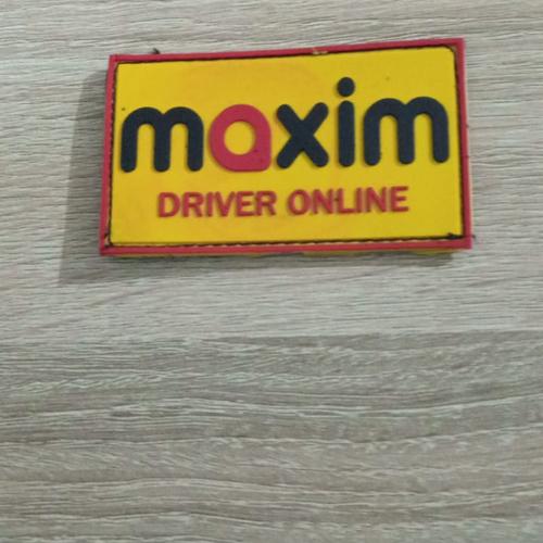 Jual Emblem maxim velcro emblem karet maxim emblem karet kecil /dada ...