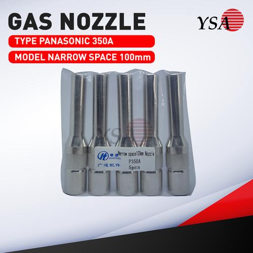 Jual Gas Nozzle Panasonic Type 350 Narrow Space 100mm / Nozzle Conical ...