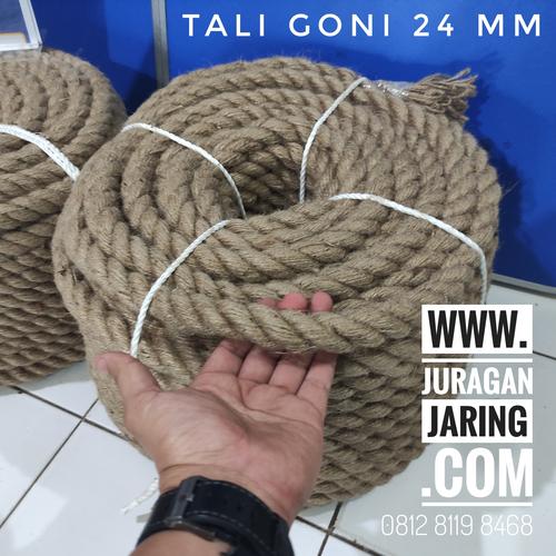 Jual Tali tambang Goni 24 mm jute sisal Dadung besar METER-an - Kota ...