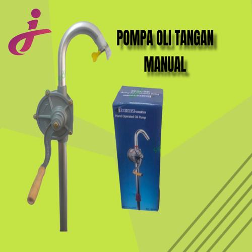 Jual Pompa Oli Minyak Tangan Manual Drum Rotary Oil Hand Pump Heavy ...