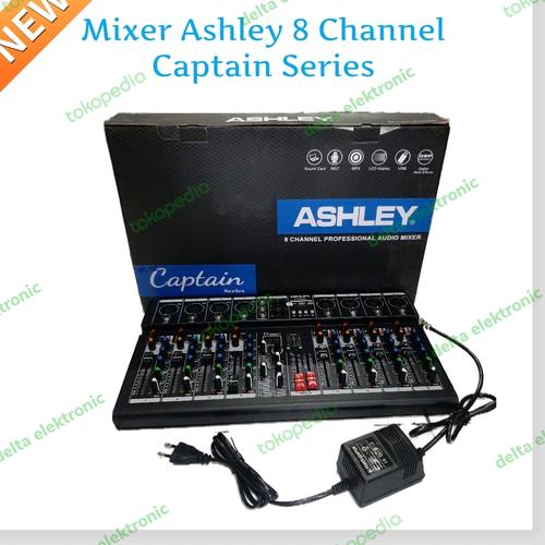 Jual Mixer ASHLEY 8 Channel Captain Series - Kab. Sidoarjo - delta ...