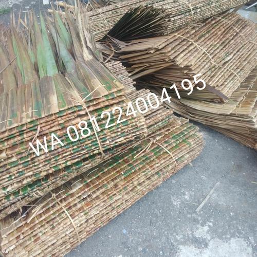 Jual atap rumbia ukuran panjang 110cm harga satuan lembar 7000 - Kota ...