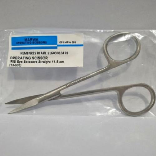 Jual Gunting operasi iris 11.5cm bengkok dan lurus/gunting jaringan 11 ...