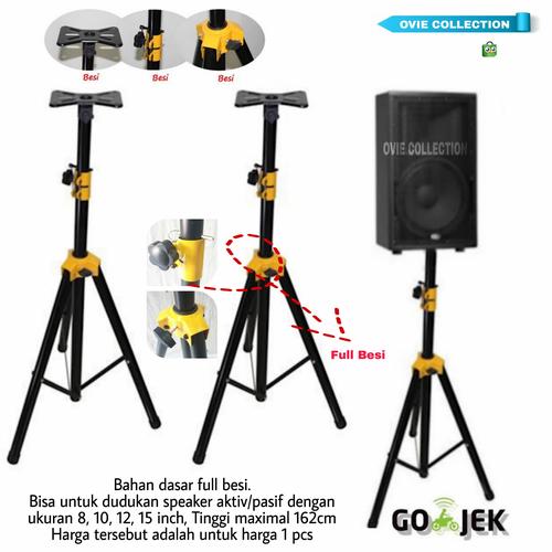 Jual Tripod Tiang Salon Stand Speaker Aktif Original Berkualitas Full ...