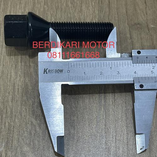 Jual BAUT RODA / BOLT WHEEL HITAM BMW PANJANG ULIR 40MM - Jakarta Utara ...