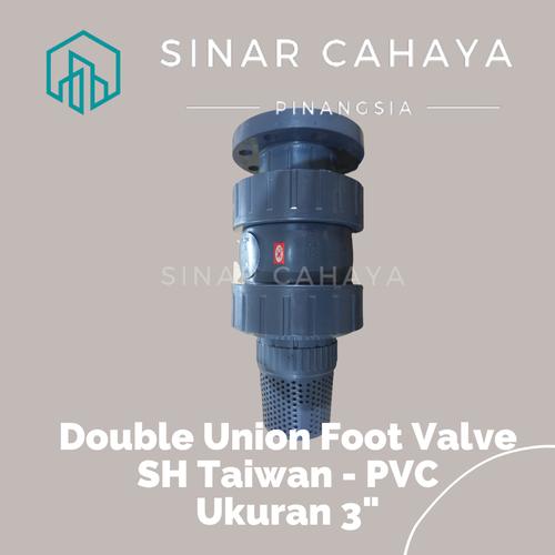 Jual Double Union Foot Valve 3" Flange End Material PVC - Jakarta Barat ...