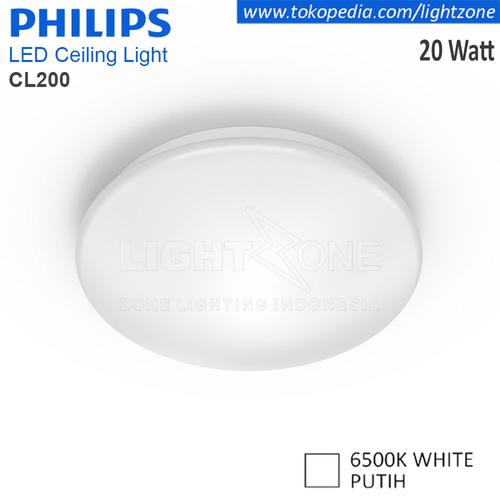 Jual Lampu Plafon LED Philips CL200 20 Watt Ceiling Light - Kota ...