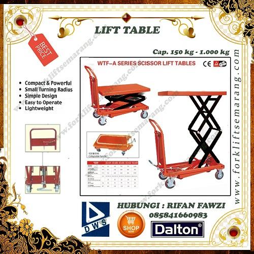 Jual Lift Table Dalton Trolley Hidrolik 150 kg – 1.000 kg - Kota ...