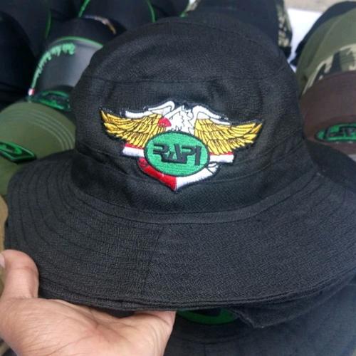 Jual Topi Rimba Rapi bisa Bordir nama dan Call sign - Htm logo ovale ...
