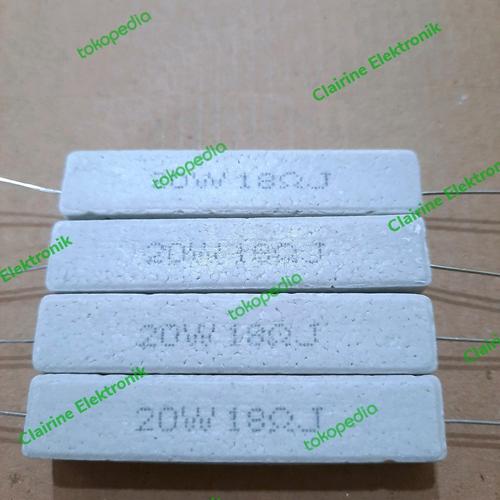 Jual Resistor Kapur 20watt - 10 - Jakarta Utara - Clairine Elektronik ...