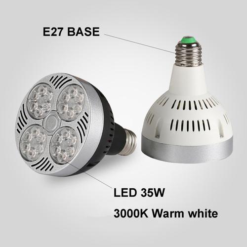 Jual Lampu Spotlight 35W LED PAR 30 sorot 35 w E27 HITAM PUTIH PAR30 ...