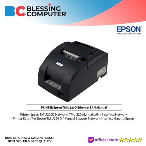 Promo PRINTER Epson TMU 220D Ethernet LAN Manual Cicil 0% 3x - Kota ...