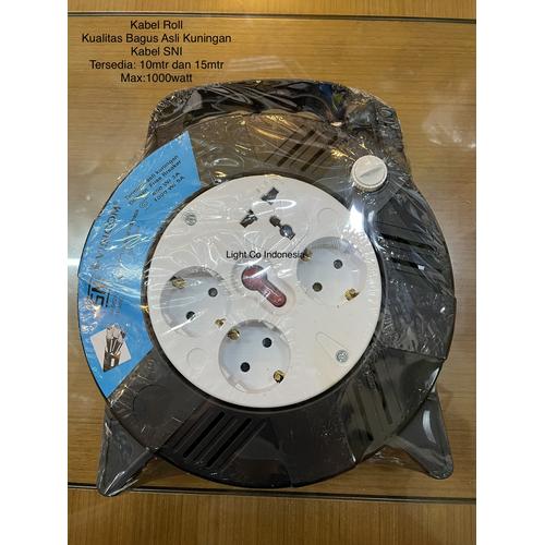 Jual Kabel Roll 10meter / kabel roll 15meter kabel visicom SNI max ...