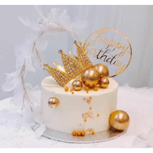 Jual Topper Kue Ulang Tahun Mahkota Mutiara / Brithday Cake ...
