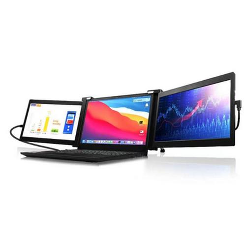 Jual Portable Monitor Triple Display FHD 1920x1080 10.1 11.6 11.9 13.3 ...