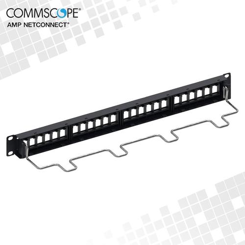Jual COMMSCOPE CPP-UDDM-SL-1U-24 / 760237040 Blank Panel 24 port 1U AMP ...