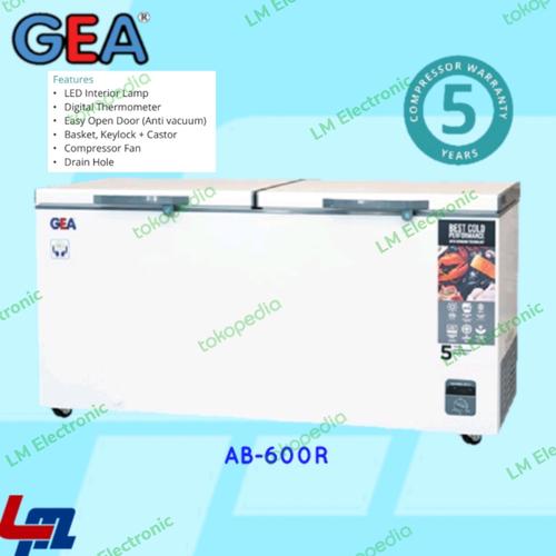 Jual GEA Chest Freezer 500 Liter AB600R / AB-600R / AB 600 R / AB 600 ...