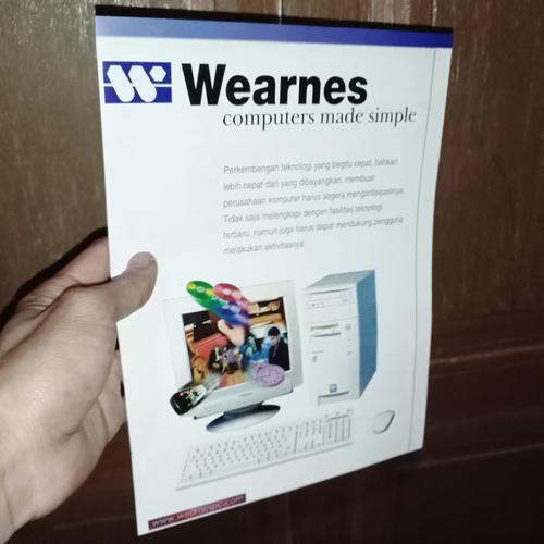 Jual Iklan Cetak Jadul Wearnes Computer made simple - Kota Bandung ...