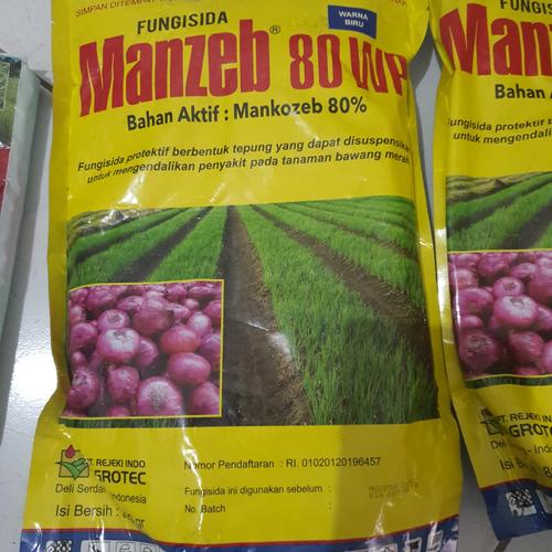 Jual TERMURAH OBAT HAMA FUNGISIDA MANZEB WRNA BIRU 80WP 800GR ORIGINAL ...
