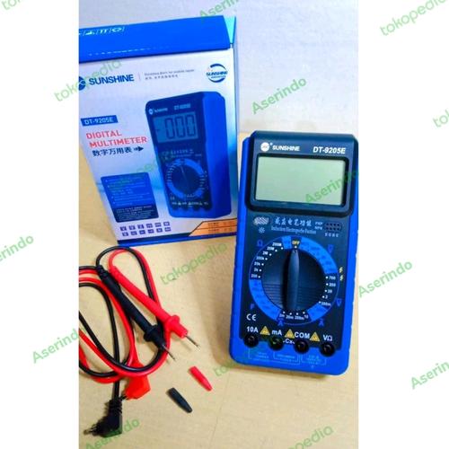 Jual Digital Multitester DT9205E Sunshine Ori | Multimeter Avometer ...