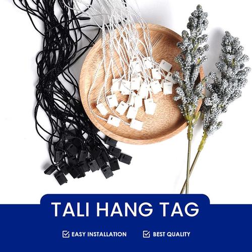 Jual TALI HANG TAG / LOOP PIN / LOCK PIN / STRING PIN BENANG - Hitam ...