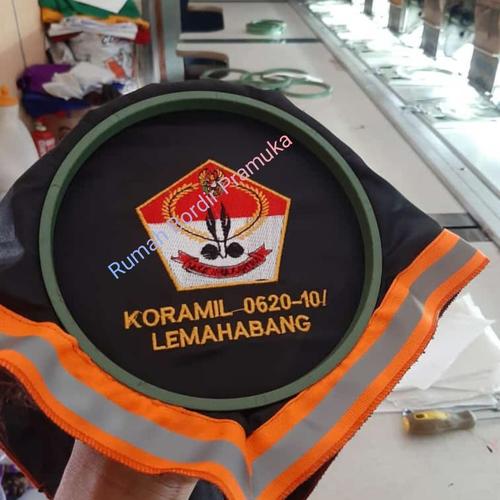 Jual SCRAF PRAMUKA COSTUM BORDIR LOGO SCRAF PRAMUKA BAHAN PELES - Kab ...