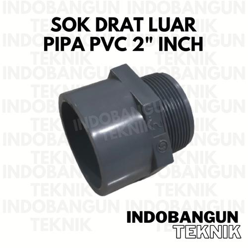 Jual Sok Sock Socket Drat Luar SDL Fitting Pipa PVC 2" Inch - Kab ...