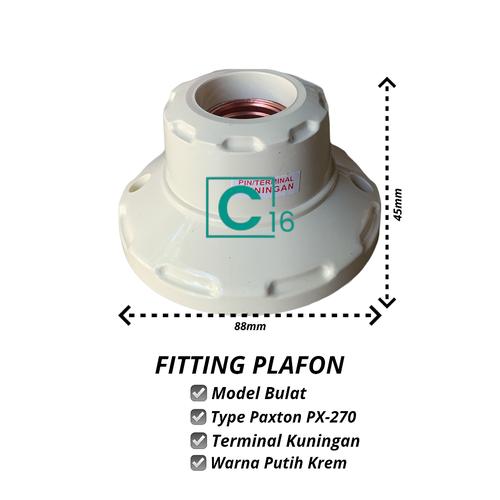 Jual Fitting Plafon Listrik Berbagai Model Varian Fitting Plafon Tempel ...