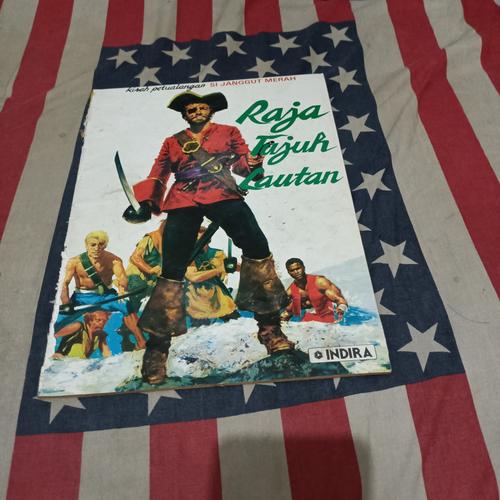 Jual CERGAM Kisah Perjalanan si Jangut Merah-RAJA TUJUH LAUTAN ...