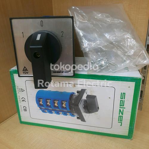 Jual SELECTOR 1 0 2 4P 63A SALZER SA63 3-4 61028 ROTARY SWITCH 63A ...