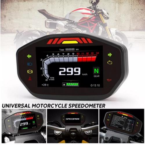 Jual Speedometer Digital LCD TFT Sepeda Motor/ Odometer Sepeda Motor ...