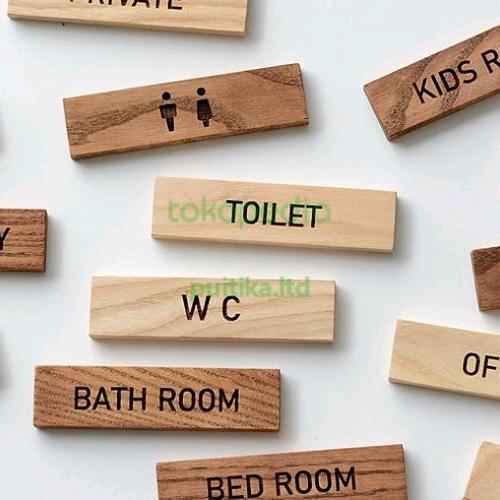 Jual papan nama ruang - papan nama ruangan - custom sign ruangan kantor ...