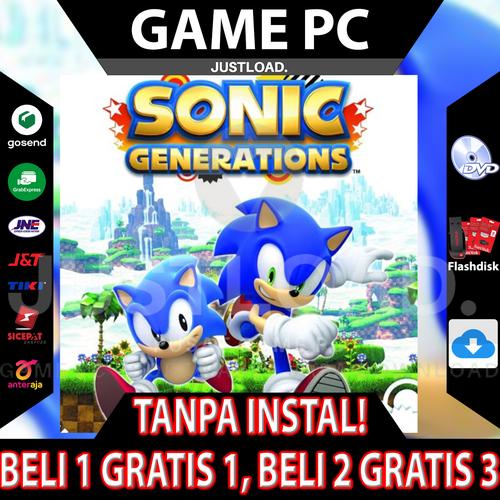 Jual SONIC GENERATIONS Game PC Komputer Laptop Gaming TERMURAH - GAME ...
