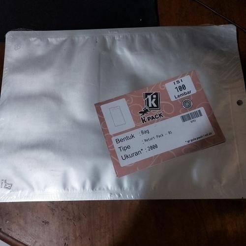 Jual BAG RETORT RETORTPACK 2000G / 2KG TAHAN PANAS 130 DERAJAT - Kab ...