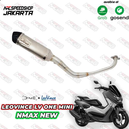 Jual KNALPOT LEOVINCE LV ONE MINI HEADER DRAKE R9 Yamaha Nmax 155 New ...