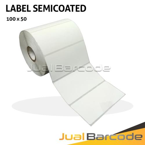 Jual Label Stiker Barcode Ukuran 100 x 150 / 100x50 mm Semicoated 1000 ...