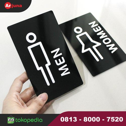 Jual MODERN TOILET SIGN ACRYLIC I PAPAN TANDA TOILET - Jakarta Selatan ...