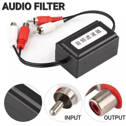 Jual Car Stereo Audio Filter Isolation Automotive Amplifier Noise ...
