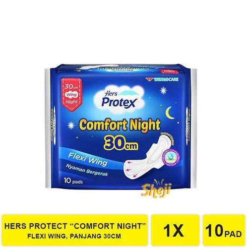 Jual HERS PROTECT COMFORT NIGHT 1BOX ISI 10 PAD (P=30 CM) - Jakarta ...